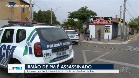 Irmão de PM comerciante é morto a tiros na própria loja em Goiânia