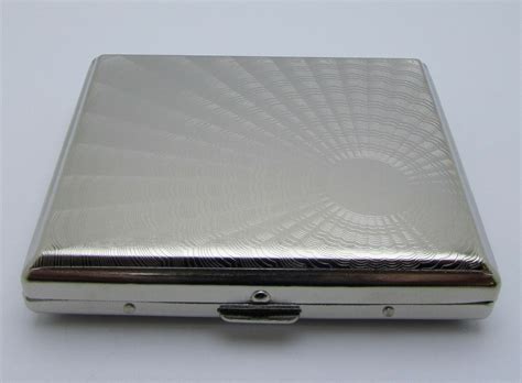 Zigarettenetui CHROME 6 Dekore 18 Zigaretten Metall Etui