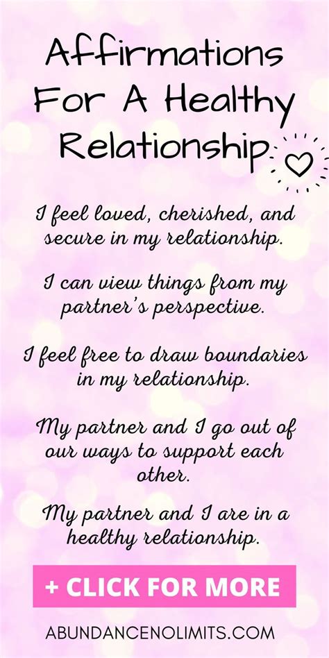 70 Love Relationship Affirmations For A Healthy Relationship