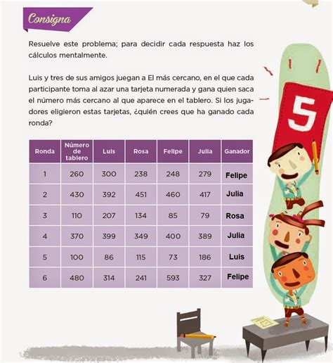 Desafios Matematicos Cuarto Grado Pagina Y Contestado