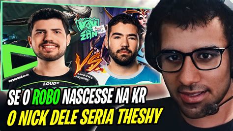 ABSOLUT REAGINDO AO BOOTCAMP WORLDS 2023 NO TVZAN LOUD ROBO Vs C9