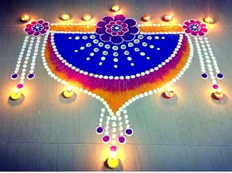 Diwali Rangoli Designs Unique Rangoli Designs Made Of Rice