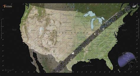 Estos son los países en los que se podrá ver el eclipse total de sol
