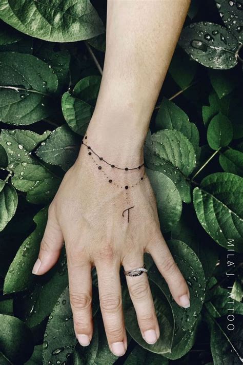 Wonderful Bracelet Tattoo Designs For Women Tattoo Bracelet Wrist