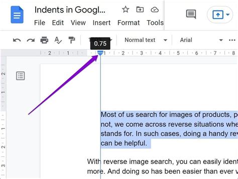 Cómo usar sangrías para párrafos en Google Docs Moyens I O