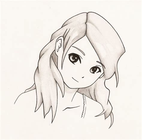 Anime Girl Drawing Easy At PaintingValley Explore Collection Of