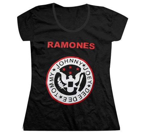 REMERA RAMONES LOGO Comprar en Locuras Rock Morón