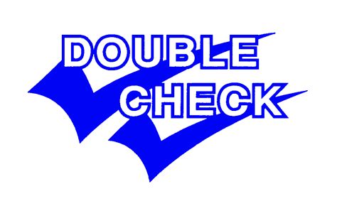 Double Check Your Work Clipart Clip Art Library