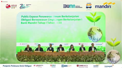 Bank Mandiri Terbitkan Green Bond Incar Dana Rp 5 Triliun Saham