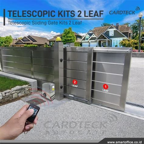 Jual Telescopic Sliding Gate Kits Leaf Automatic Sliding Gate Opener