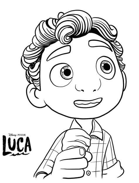 Dibujos De Alberto Y Luca Para Colorear Para Colorear Pintar E