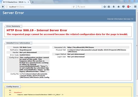 troubleshooting error 500 19 internal server error understanding the causes and solutions