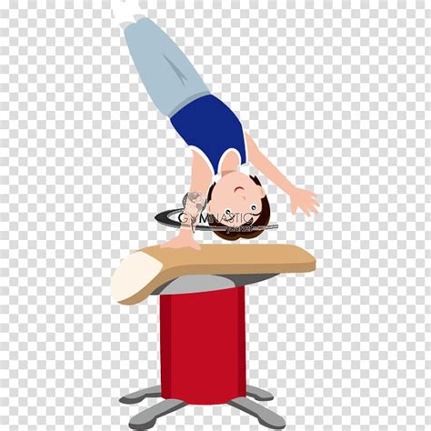 Vault Gymnastics Clipart