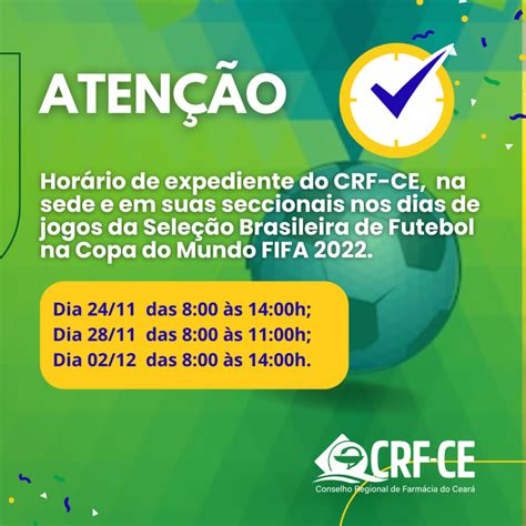 Horário de expediente do CRF CE em caráter excepcional nos dias de