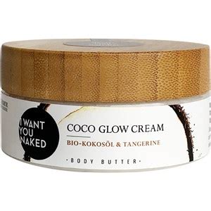 Körperpflege Coco Glow Cream Bio Kokosöl Tangerine von I Want You