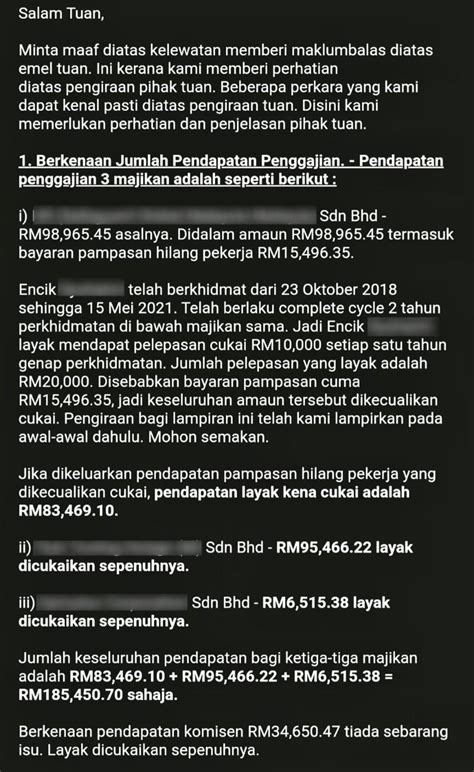 Tanya Cukai Pada Zortax On Twitter Kenapa Proses Audit Oleh LHDN Ni