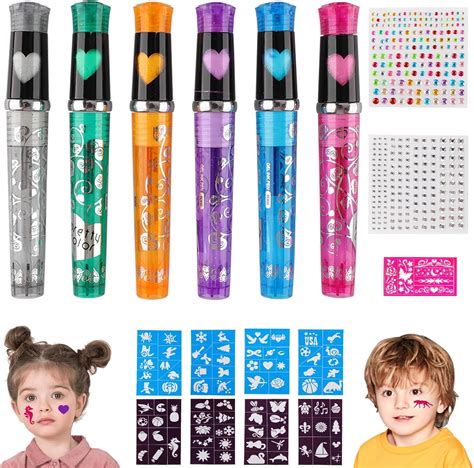 Stylo De Tatouage Pour Enfants Erichero 6 Stylo Tatouage Temporaire
