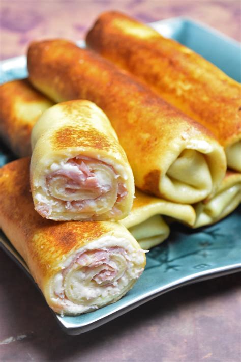 Crêpes au jambon recette de Cyril Lignac