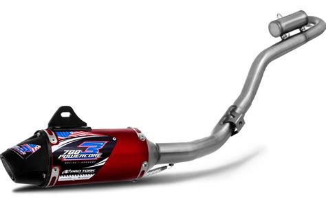 Escape Pro Tork Power Core 3 Tornado Rojo En Fas Motos FASMOTOS