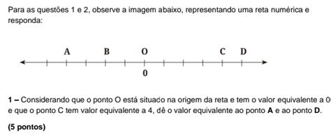 Solved Para as questões 1 e 2 observe a imagem abaixo representando
