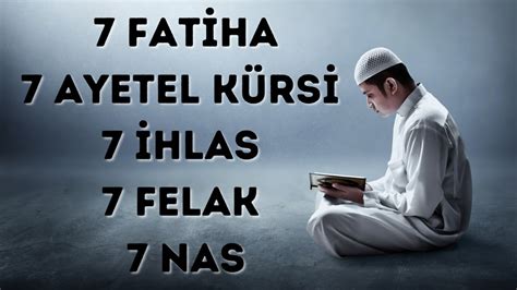 Fat Ha Ayetel K Rs Hlas Felak Nas Ramazan Ay Na