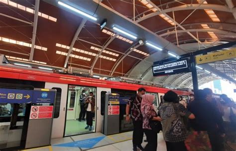 Jadwal LRT Jabodebek Rabu 6 Maret 2024 Cek Penerapan Tarif Promo Di Sini