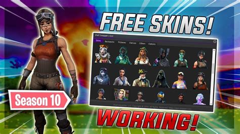 INSANE Skin Changer Fortnite Season 10 Greatest OG Skins Lucid