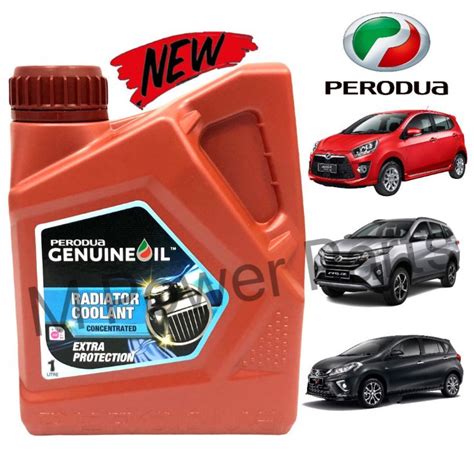 Perodua Alza Axia Bezza Myvi Radiator Coolant 1Litre Red Colour