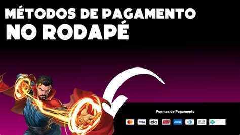 COMO COLOCAR FORMAS DE PAGAMENTO NO RODAPÉ DA SUA LOJA VIRTUAL YouTube