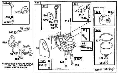 Hp Briggs And Stratton Carburetor Diagram Find Here Aseplinggis
