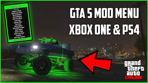 Gta How To Install Mod Menu On Xbox One Ps Xbox Ps No