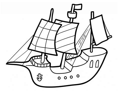 Desenhos De Barcos E Navios Para Colorir Como Fazer Em Casa