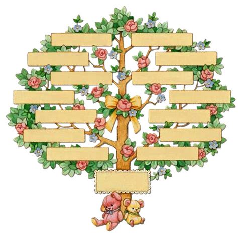 Modelo De Arbol Genealogico Para Imprimir Gratis Imagui