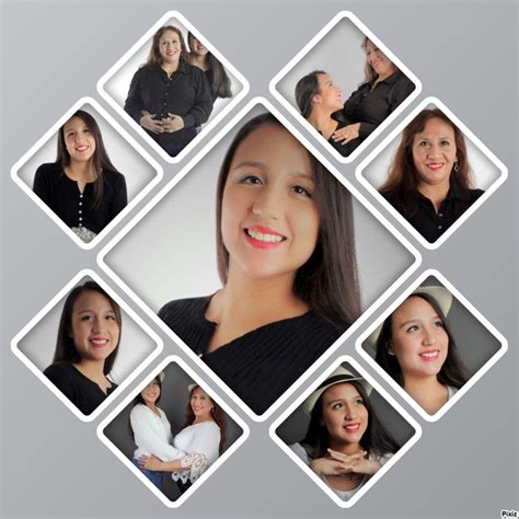 Montaje Fotografico Collage De Diamantes Pixiz Photo Frame Gallery