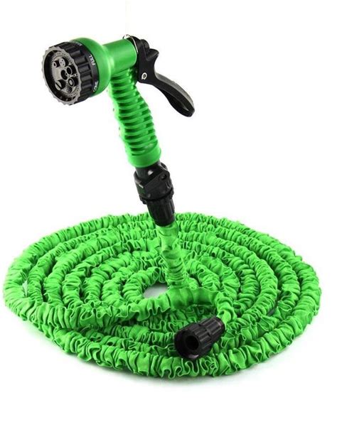 Flexibele Tuinslang 45 Meter 7 Standen Groen Bol