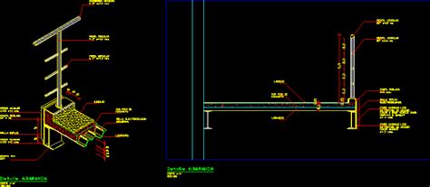 Losacero En DWG 44 09 KB Librería CAD