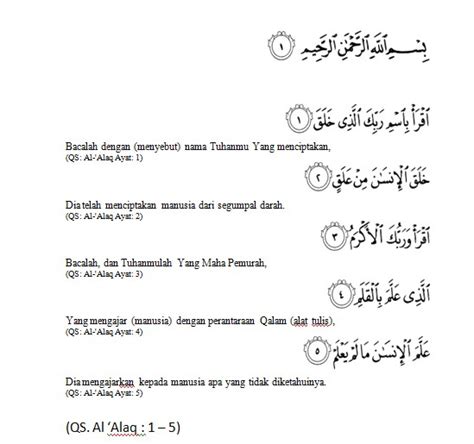 Tulisan Surat Al Alaq 55 Koleksi Gambar