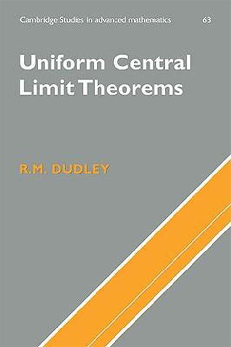 uniform central limit theorems 9780521052214 r m dudley boeken