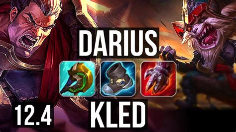 Darius Vs Kled Top Quadra Solo Kills Legendary M Mastery