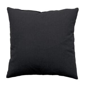 Coussin carré 40 cm Alabama Gris anthracite Déco textile Eminza
