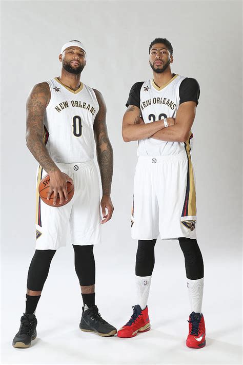 Demarcus Cousins And Anthony Davis By Layne Murdoch