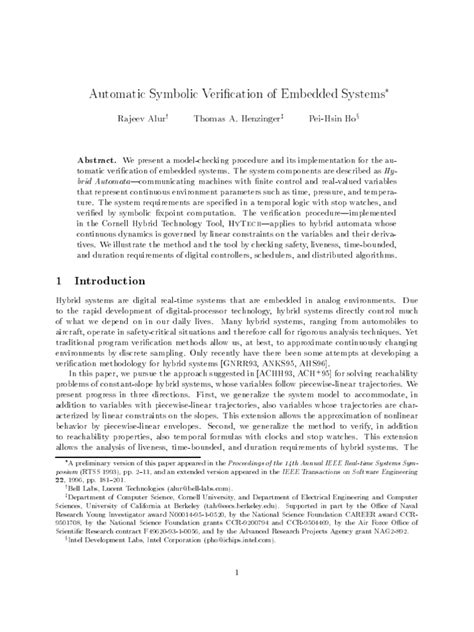 pdf automatic symbolic verification of embedded systems dokumen tips