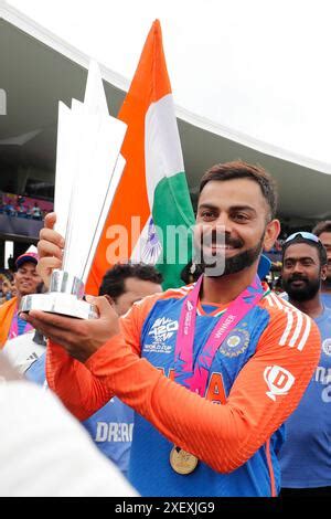 India S Virat Kohli Celebrates Victory Following The Icc Men S T