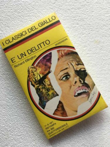 I Classici Del Giallo Mondadori N 119 E Un Delitto EBay