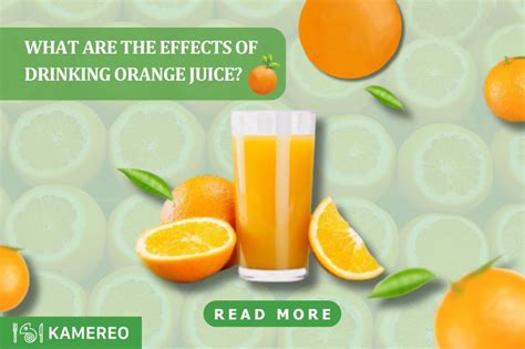 What Are The Effects Of Drinking Orange Juice