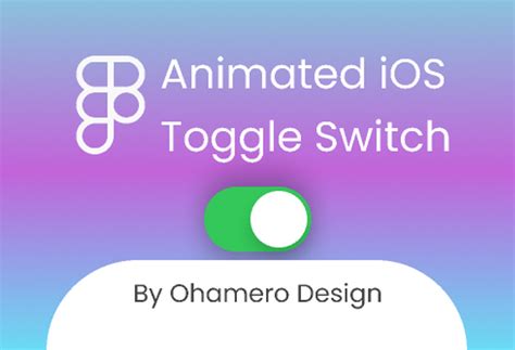 Animated IOS Toggle Switch Figma