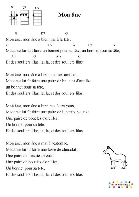 Mon Ne Pour Ukul L Chansons Ukul L Comptine Ukul L Ukul L