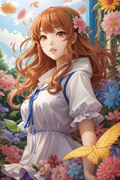 Estética chica de anime linda chica de anime chica de anime chica de
