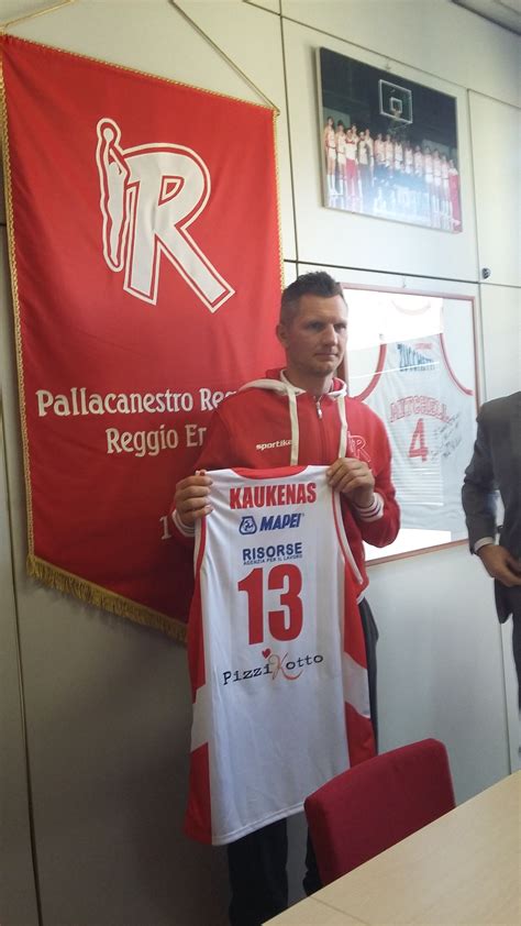 Kaukenas Si Presenta Ai Tifosi Della Grissin Bon Sono Qui Per Aiutare