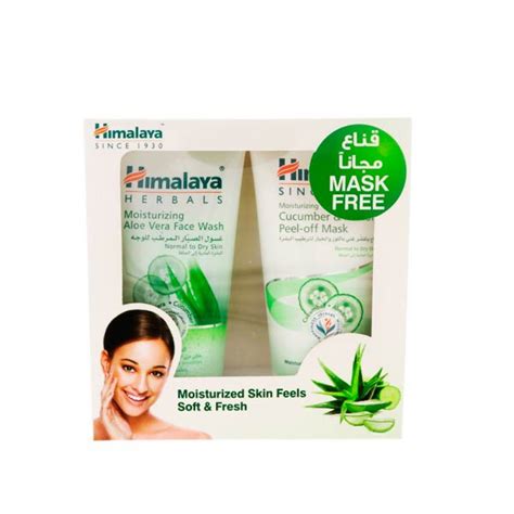 Himalaya Moisturizing Aloe Vera Face Wash 150ml Mask 150ml Free